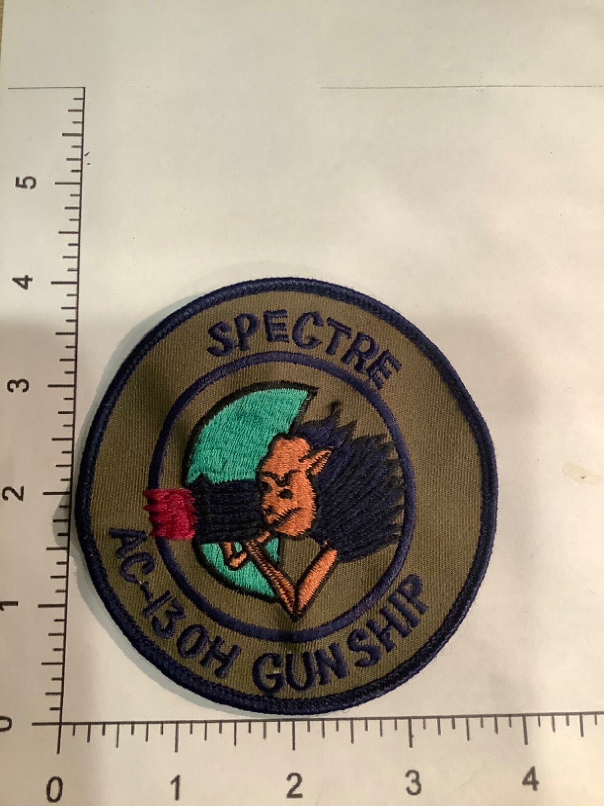 LARGE U.S.A.F. SPECTRE AC-130H GUNSHIP SQUADRON PATCH | eBay