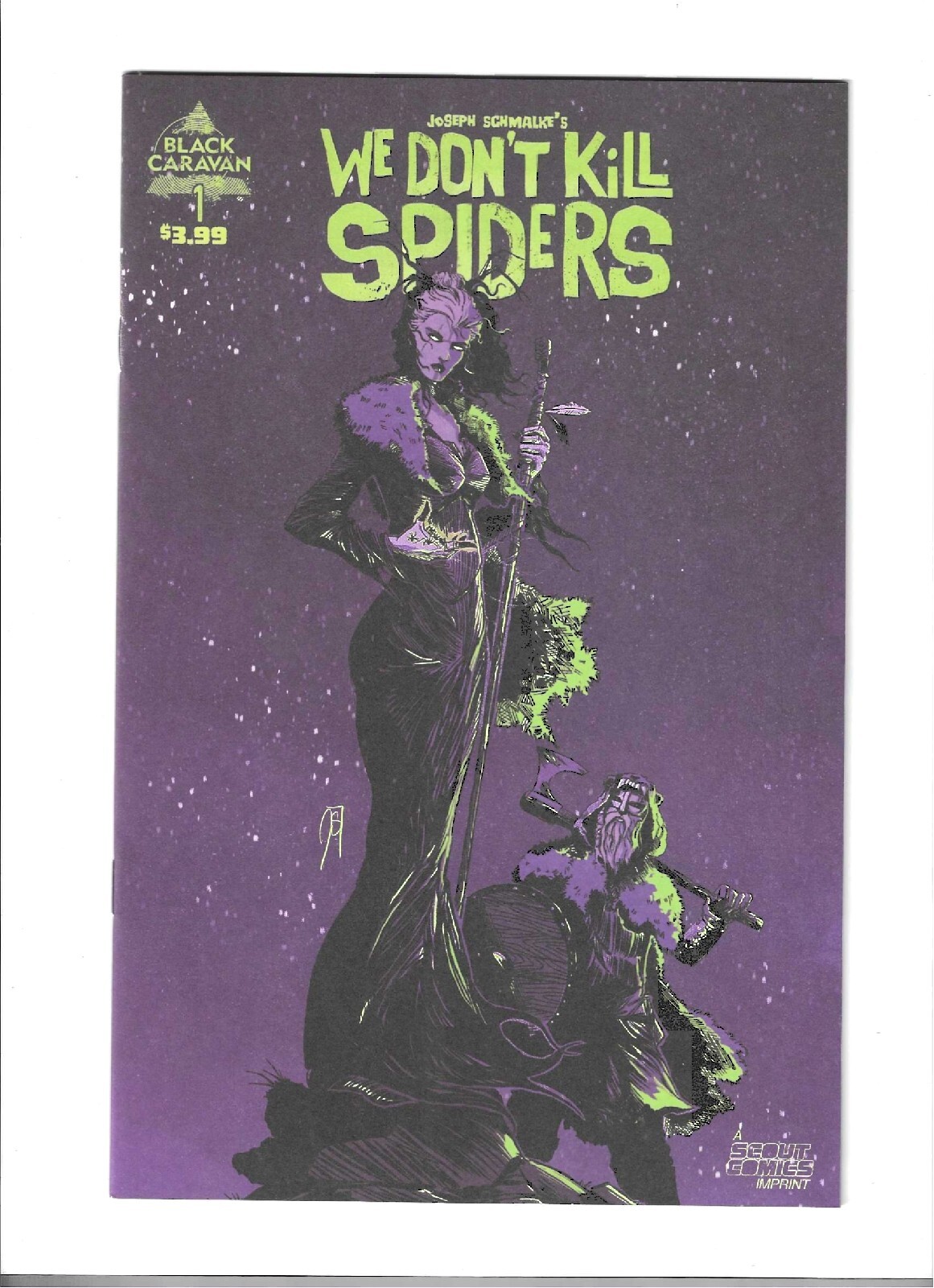 WE DONT KILL SPIDERS #1- Second Printing NM -SCOUT COMICS IMPRINT 2021 ...
