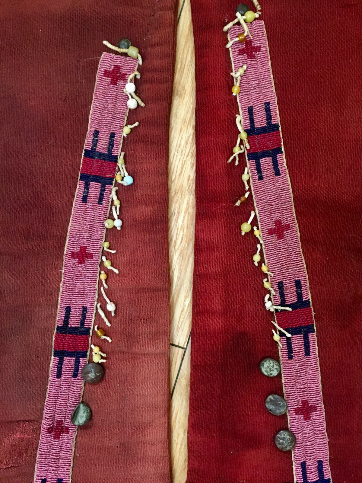 Sale! Antique Lakota (Teton) Sioux trade cloth leggings circa 1880 | eBay