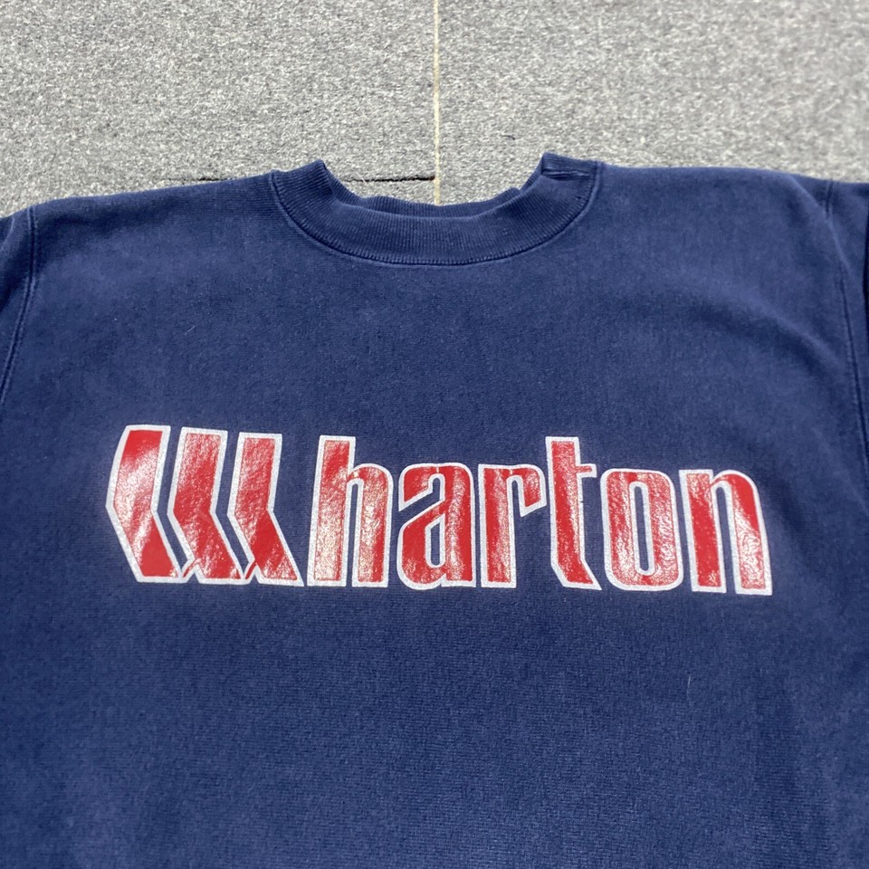 Vintage 80s 90s Champion Reverse Weave Wharton Business School ...