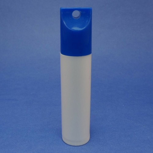 White Tube Plastic Chapstick 4g Lip Balm Tube Packaging with Blue Cap ...