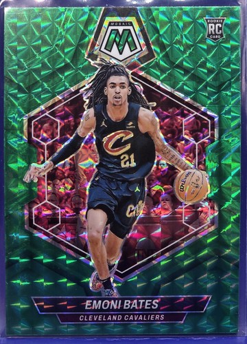 2023-24 Mosaic NBA EMONI BATES Rookie Green | eBay Australia