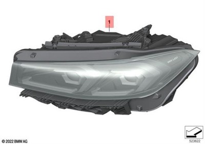 Genuine BMW BMW I I3 G20 G28 320i 320Li 325i LED headlight right ...