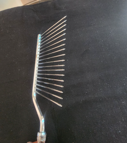 Vintage Sterling Silver Handle Cake Comb Decorative Pick Comb | eBay