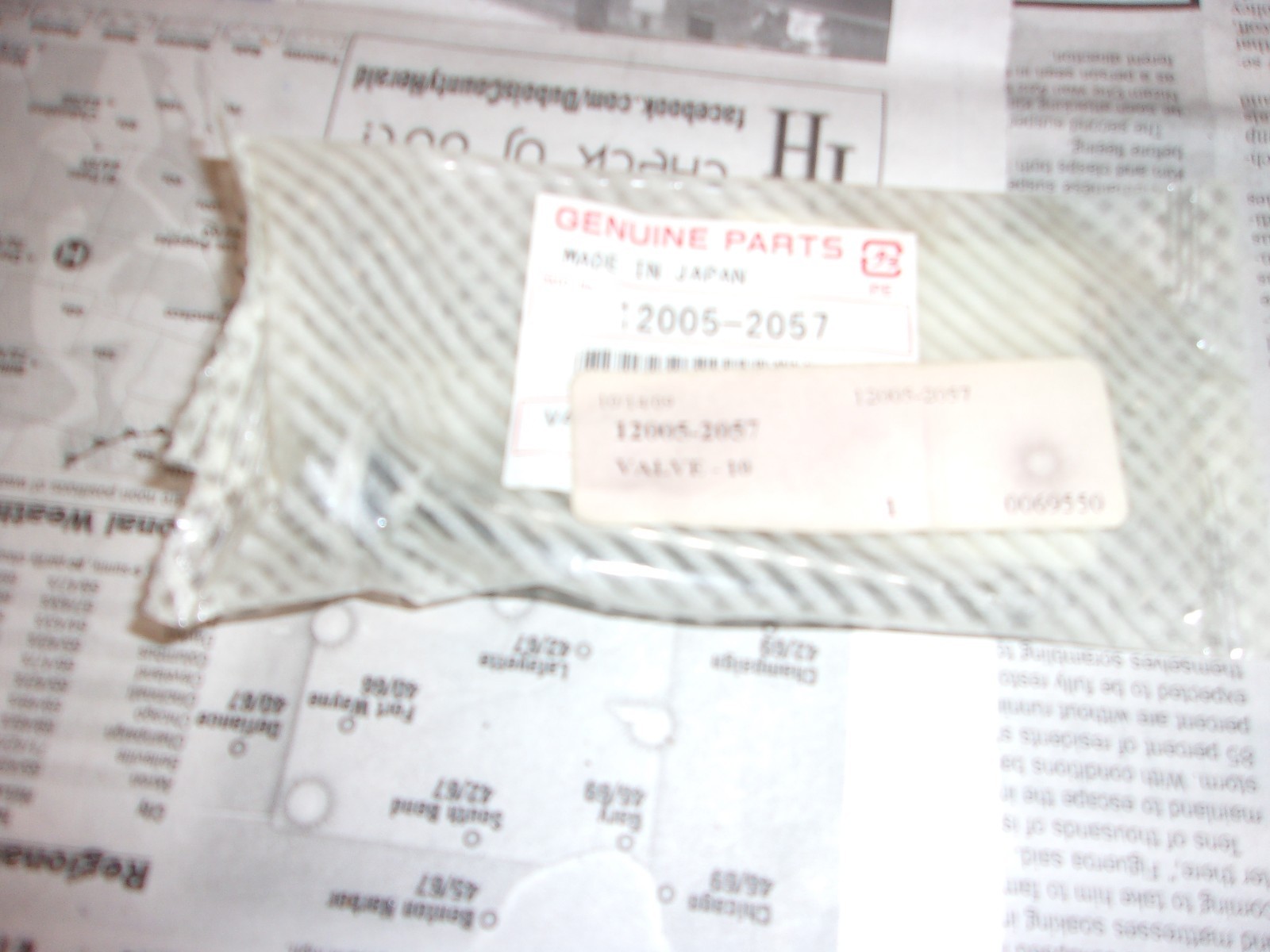 OEM KAWASAKI 12005-2057 EXHAUST VALVE | eBay