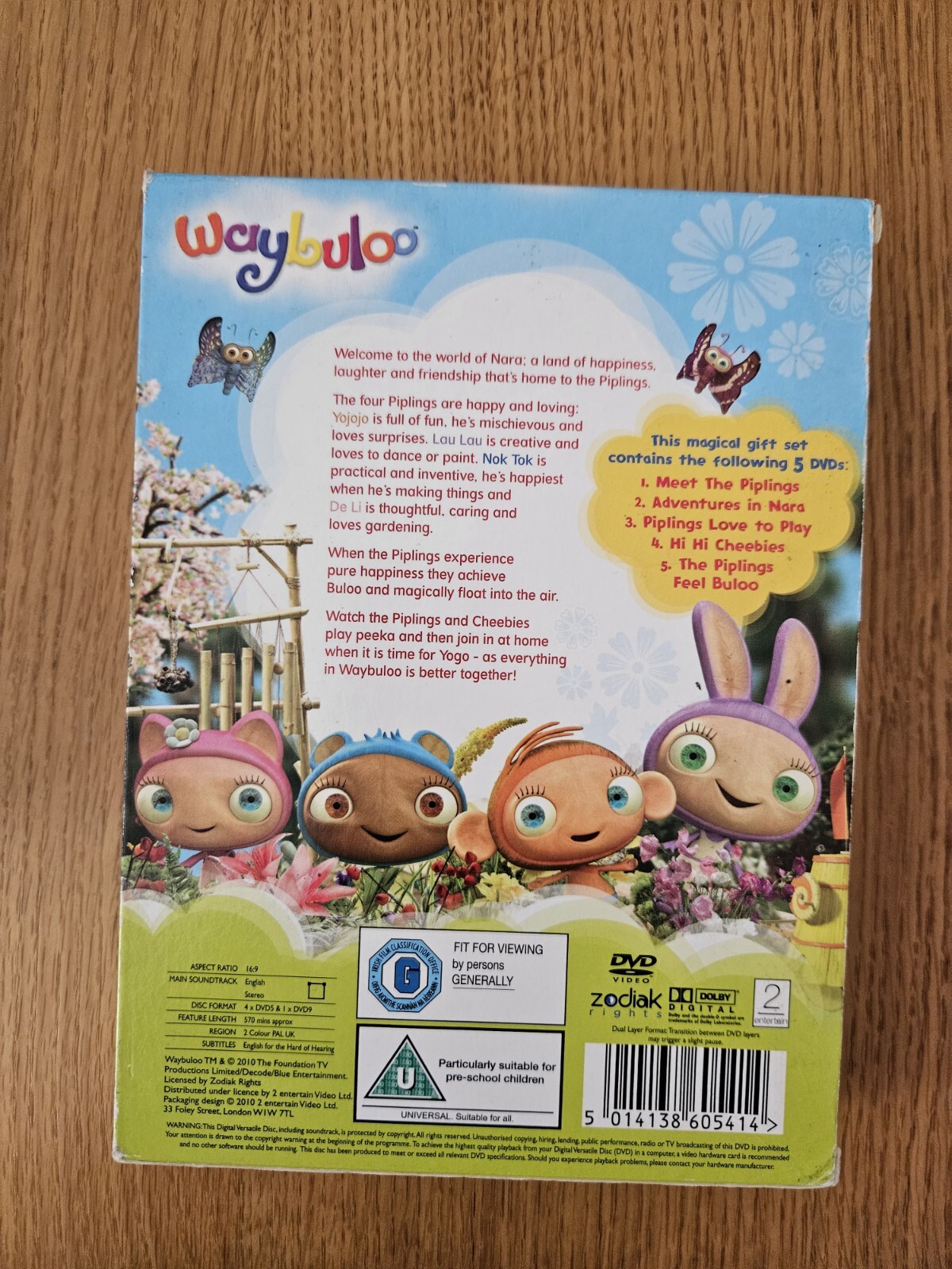 WAYBULOO 1 - 5 BOX SET DVD 5 DISCS KIDS | eBay UK