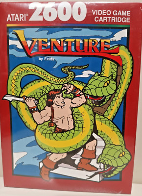 Venture by Exidy; Atari 2600/7800 Cartridge NEW Old Stock CX26145 | eBay