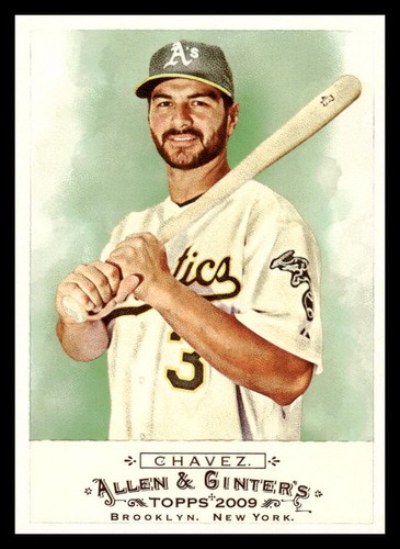 2009 Topps Allen & Ginter Eric Chavez #282 Oakland Athletics | eBay