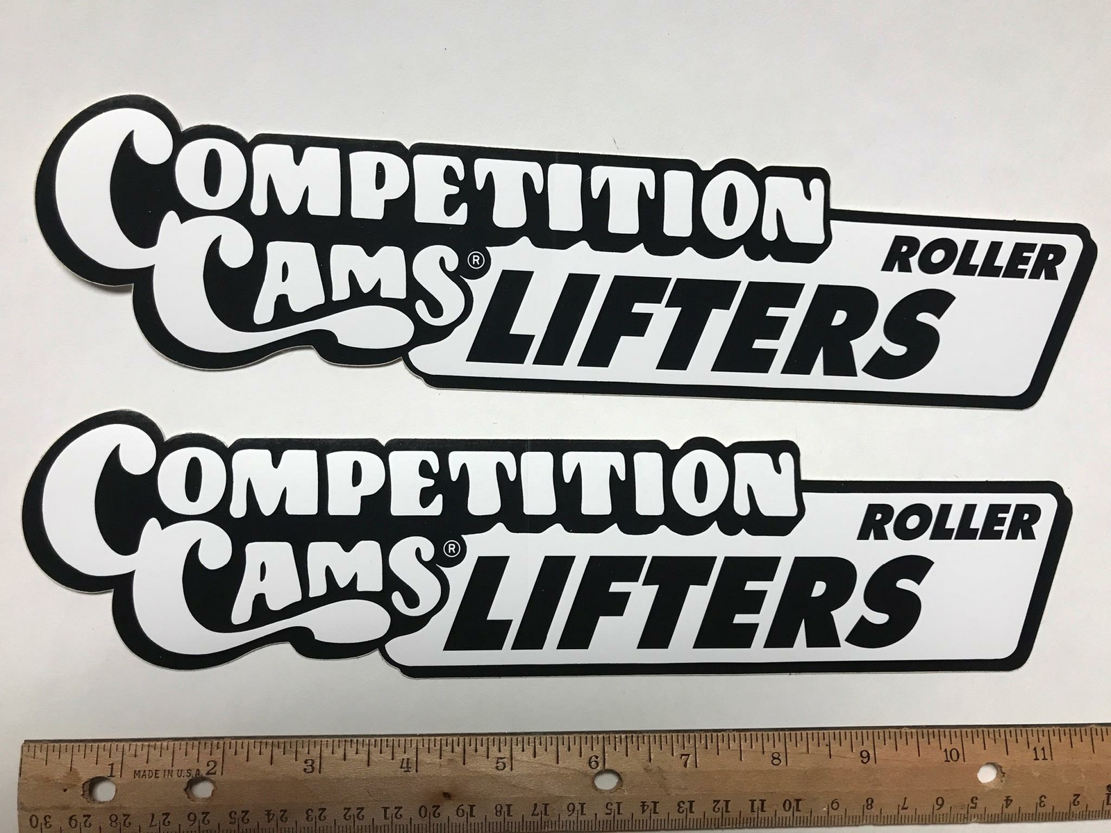 Competition Cams Roller Lifters drag Racing decals sticker NOS Pair lot ...