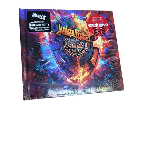 Judas Priest "Invincible Shield" Deluxe Edition CD - Exclusive Release ...