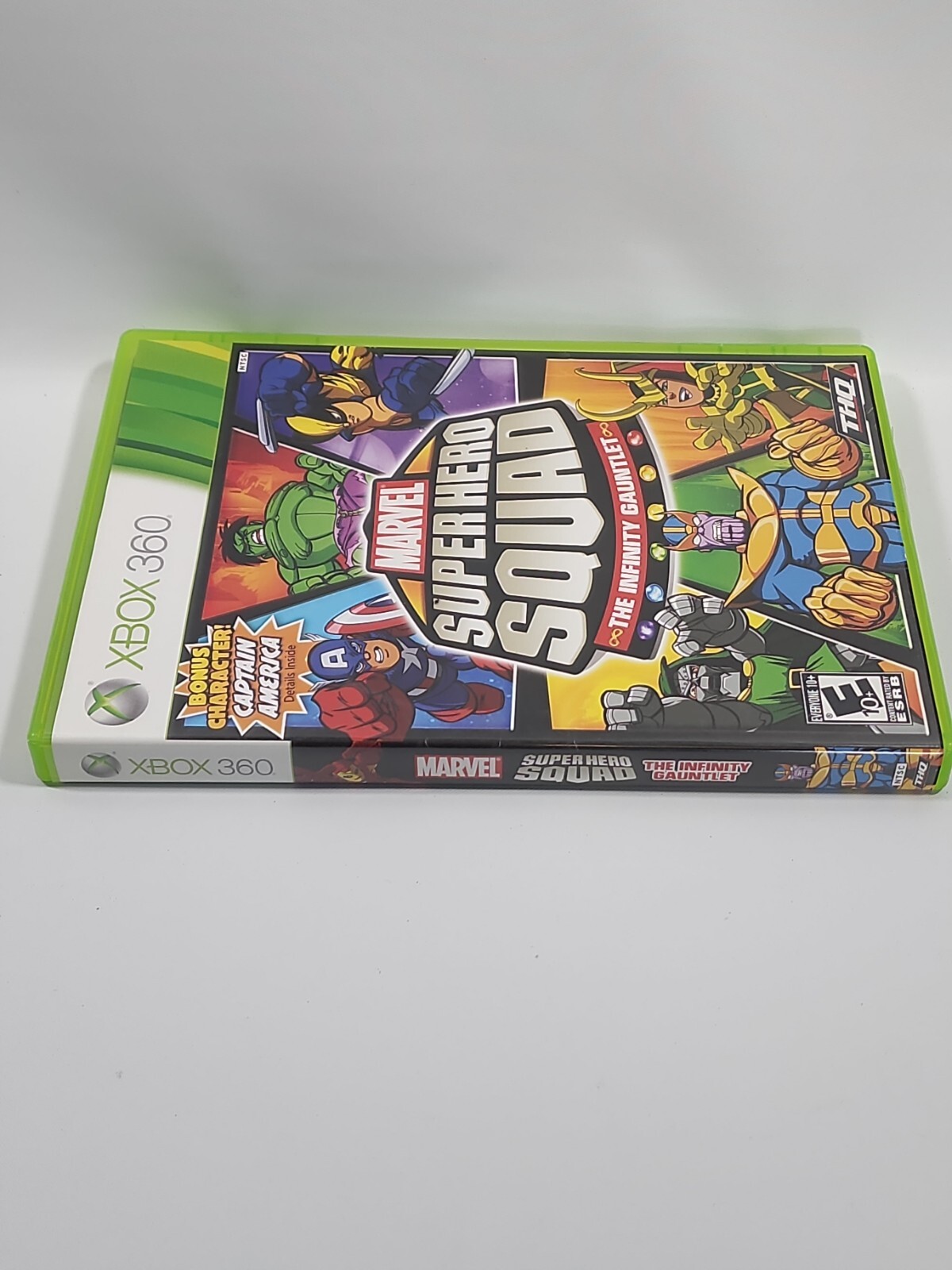 Marvel Super Hero Squad The Infinity Gauntlet Xbox 360 Disc & Case ...