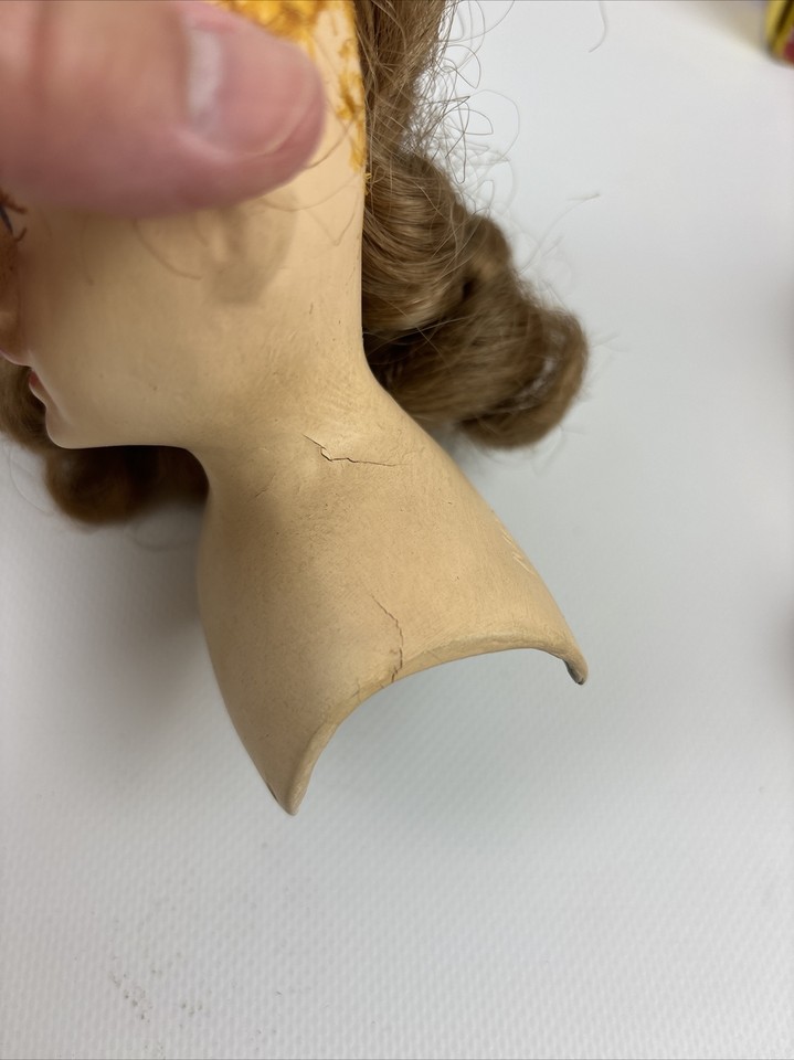 Vintage Ceramic/Plaster? Ladies Doll Heads/Bust 1 unmarked 1 Nina Mcvey ...