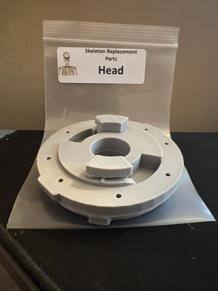 12 foot Skeleton Replacement Parts - Head (Male and Female Side)-Better ...