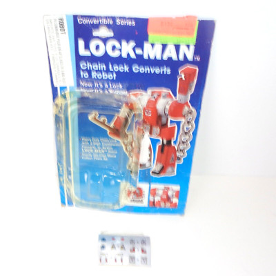 Transformer Lock Bots Robot Ko Convertor Lock-Man Figure CARDBACK ...