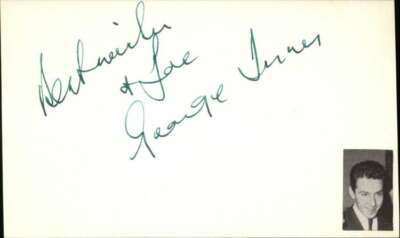 George Innes Actor The Italian Job (1969) Signed 3" x 5" Index Card | eBay