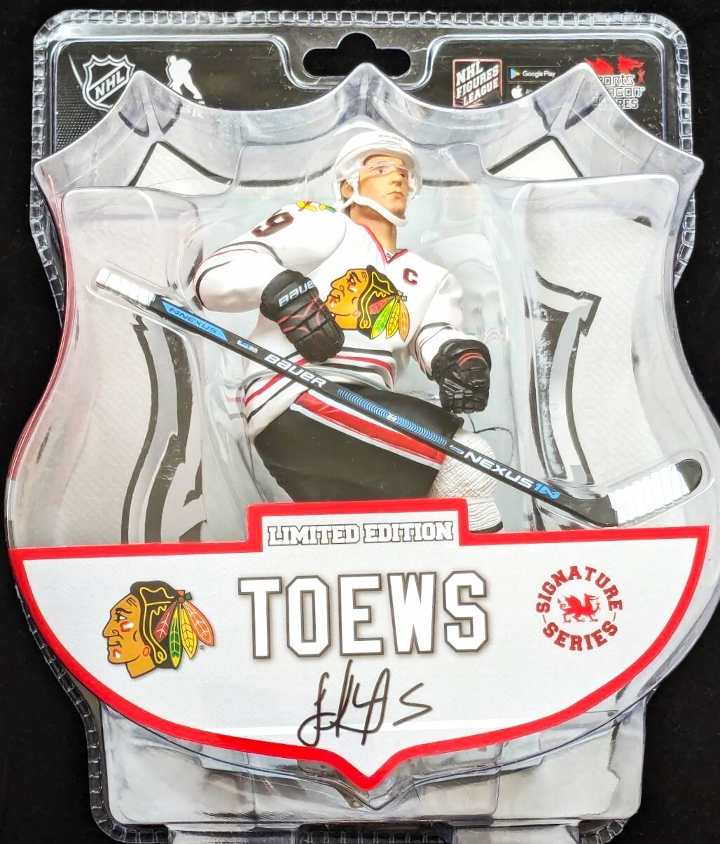 NHL FIGURES LEAGUE - LIMITED EDITION JONATHAN TOEWS SIGNATURE SERIES ...