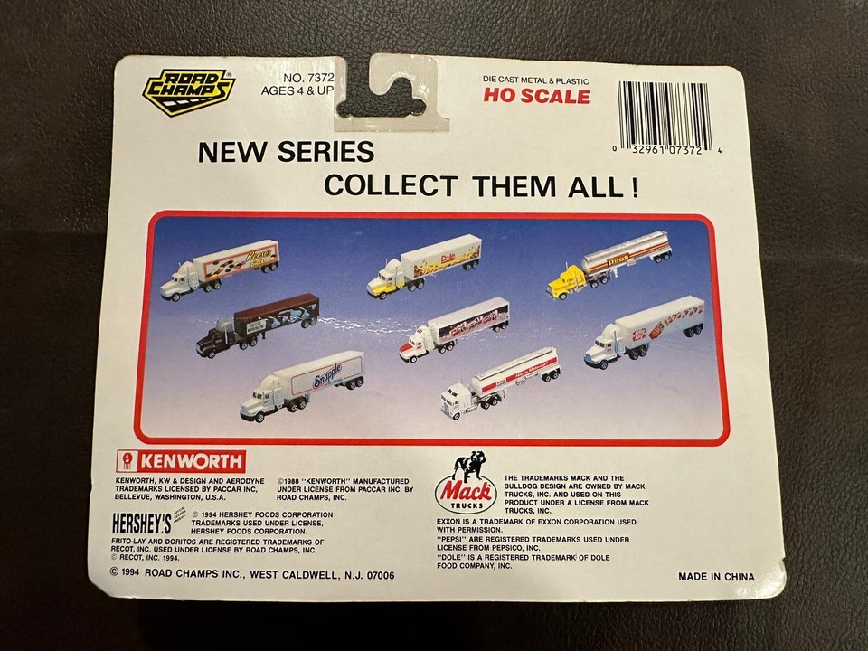 Road Champs Diecast HO Scale 1:64 Dole Fruit Semi 90s Toy Brand new | eBay