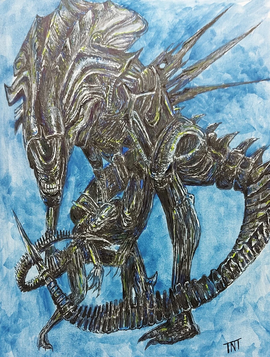 Alien Queen Drawings