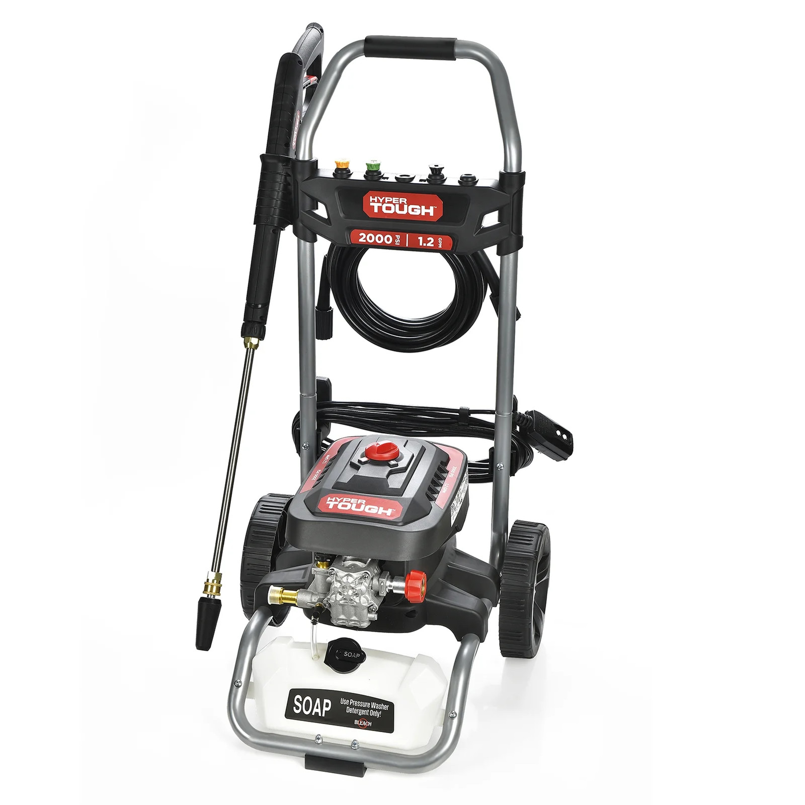 Hyper Tough CX2000 2000 PSI at 1.2 GPM 120 V 60HZ 1800W Electric ...