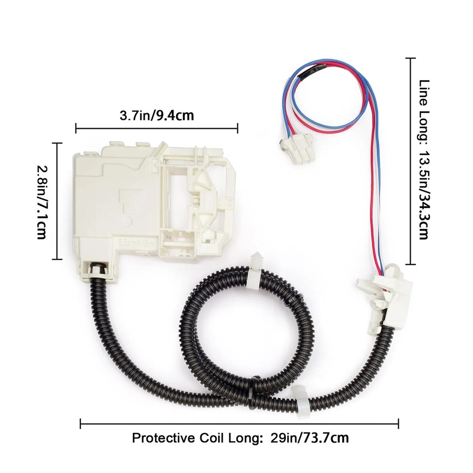 Washer Lid Lock Switch WH08X32657 WH08X31222 AP7033485 for GE Washing ...