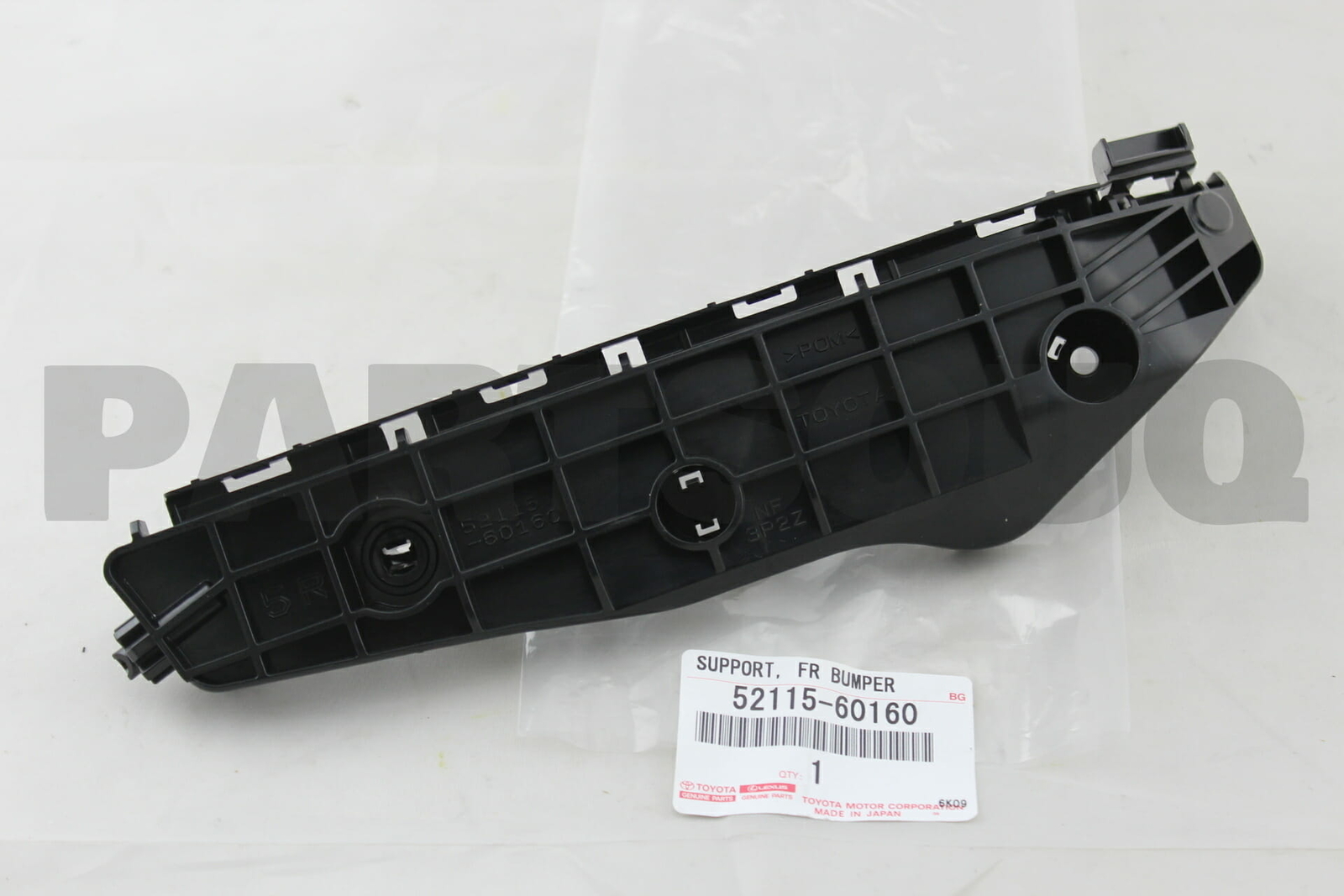 5211560160 Genuine Toyota SUPPORT, FRONT BUMPER SIDE, RH 52115-60160 | eBay