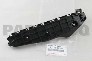 5211560160 Genuine Toyota SUPPORT, FRONT BUMPER SIDE, RH 52115-60160 | eBay