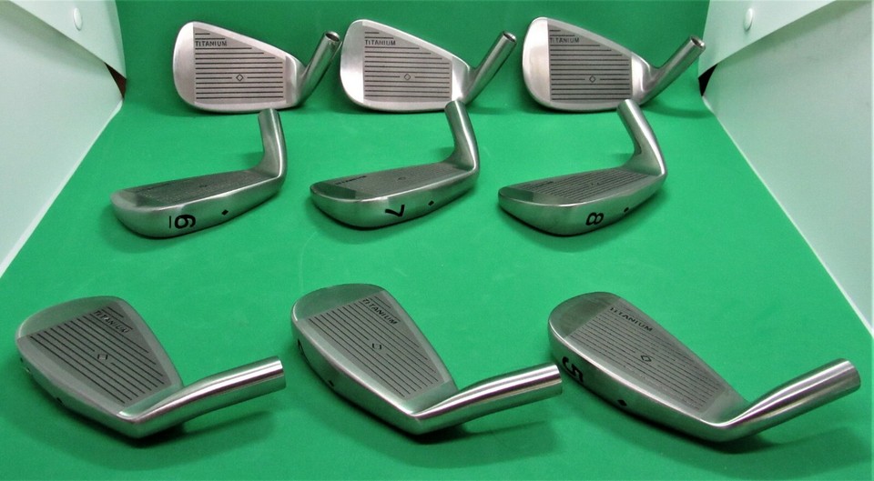 Tour Diamond Titanium Face Oversized Irons - Heads Only - Choice of Set ...