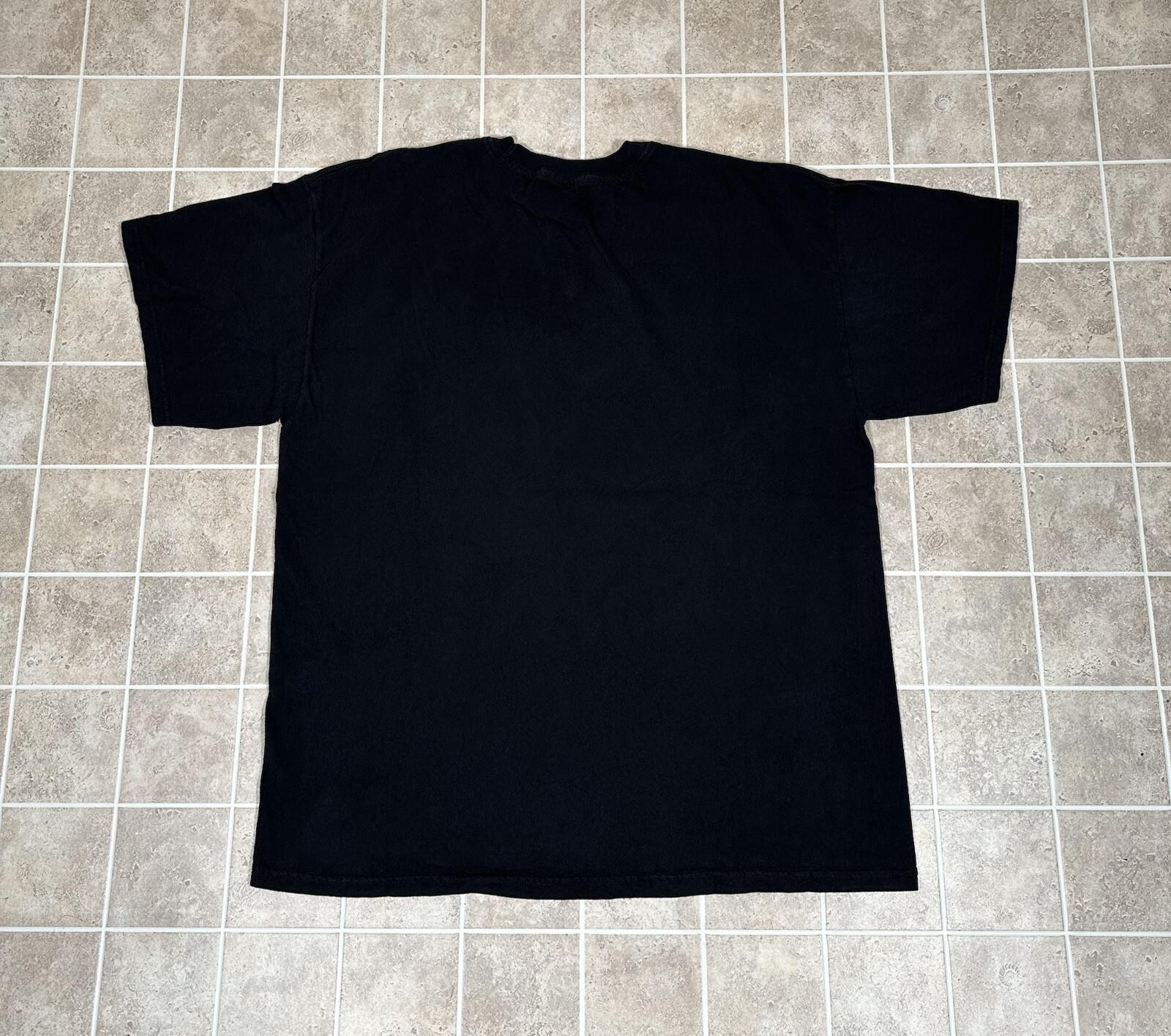 Y2K Bacardi Rum Bat Logo Spellout Graphic Tee Promo T… - Gem