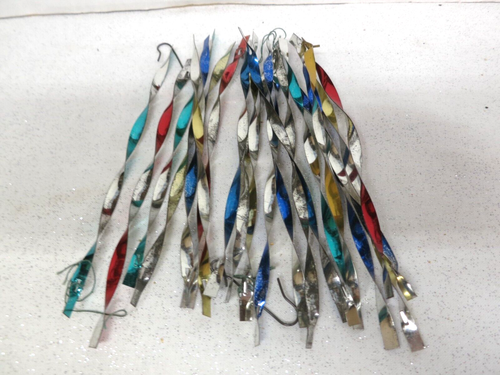 Vintage Metal Diamond Ray Jeweled Icicles Qty 20 ((1346) | eBay