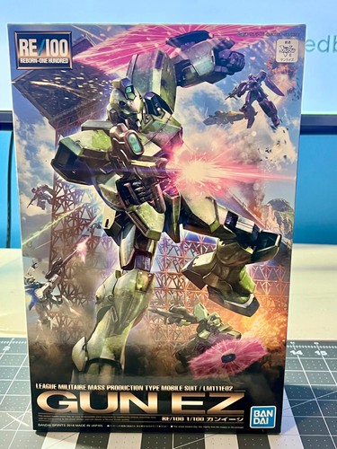 Bandai RE/100 1/100 LM111E02 GUN EZ Mobile Suit Victory Gundam Model ...