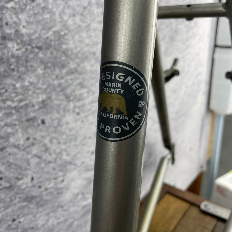 Vintage Team Marin Frame Set 20 in MTB 26 Frameset 90s MTB Tange ...