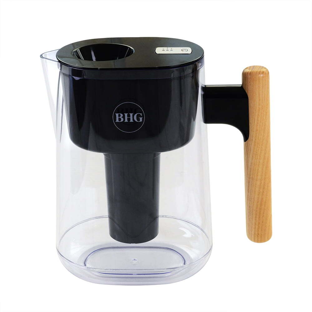Better Homes & Gardens Wooden Handle Water Filter Pitcher 7 Cups Y47 | eBay