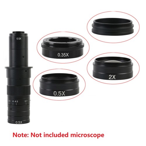 0.35X,0.5X Objectives Reduction Len/2X Objective Enlarge Lens/Dustproof ...