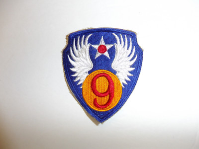 0431 WW 2 US Army Air Force 9th Air Force Patch R13A | eBay