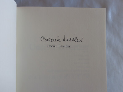 1982 Uncivil Liberties by Calvin Trillin - First Edition/Print - FINE ...