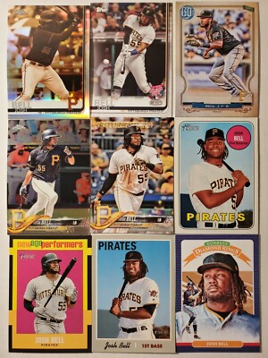 Josh Bell Lot (9) Topps Chrome Sepia Refractor Included Washington ...