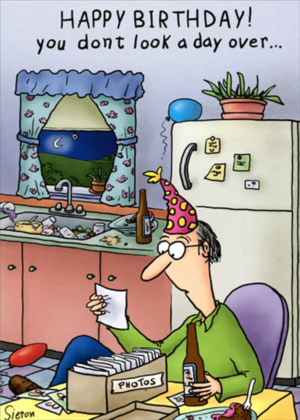 Birthday Funny Cartoon