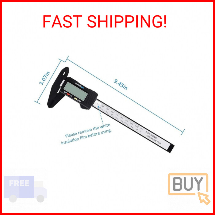 Digital Caliper, Adoric 0-6" Calipers Measuring Tool - Electronic ...