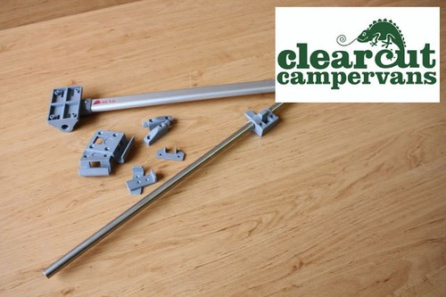 Campervan Table Rail Set & Brackets & Folding Table Leg, Motorhome ...