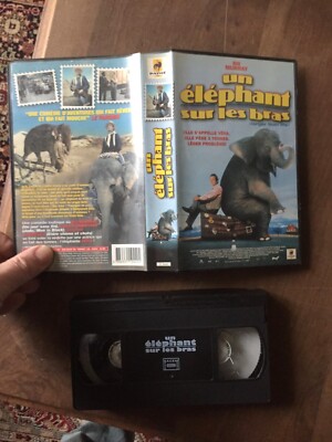 CASSETTE VIDEO VHS CINEMA un elephant sur les bras bill murray | eBay