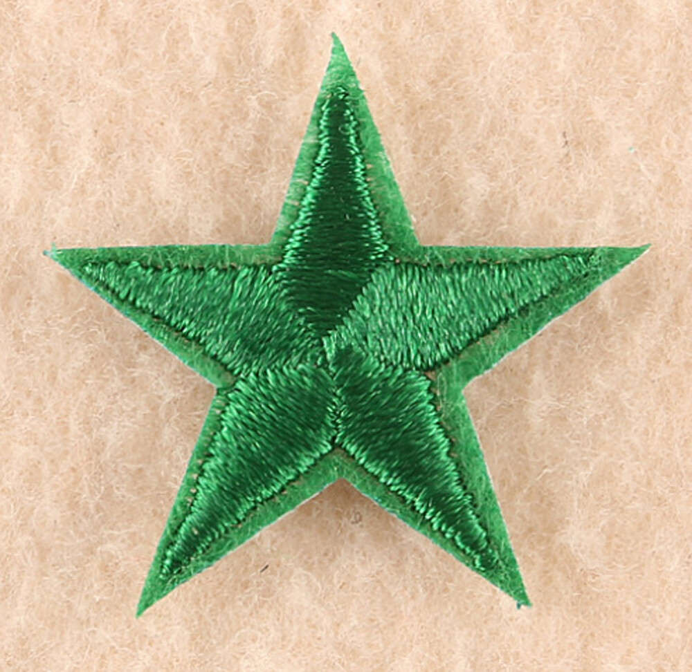 Small Stars Iron on Sew On Patches Applique Motif 30 Colours size 3 cm ...