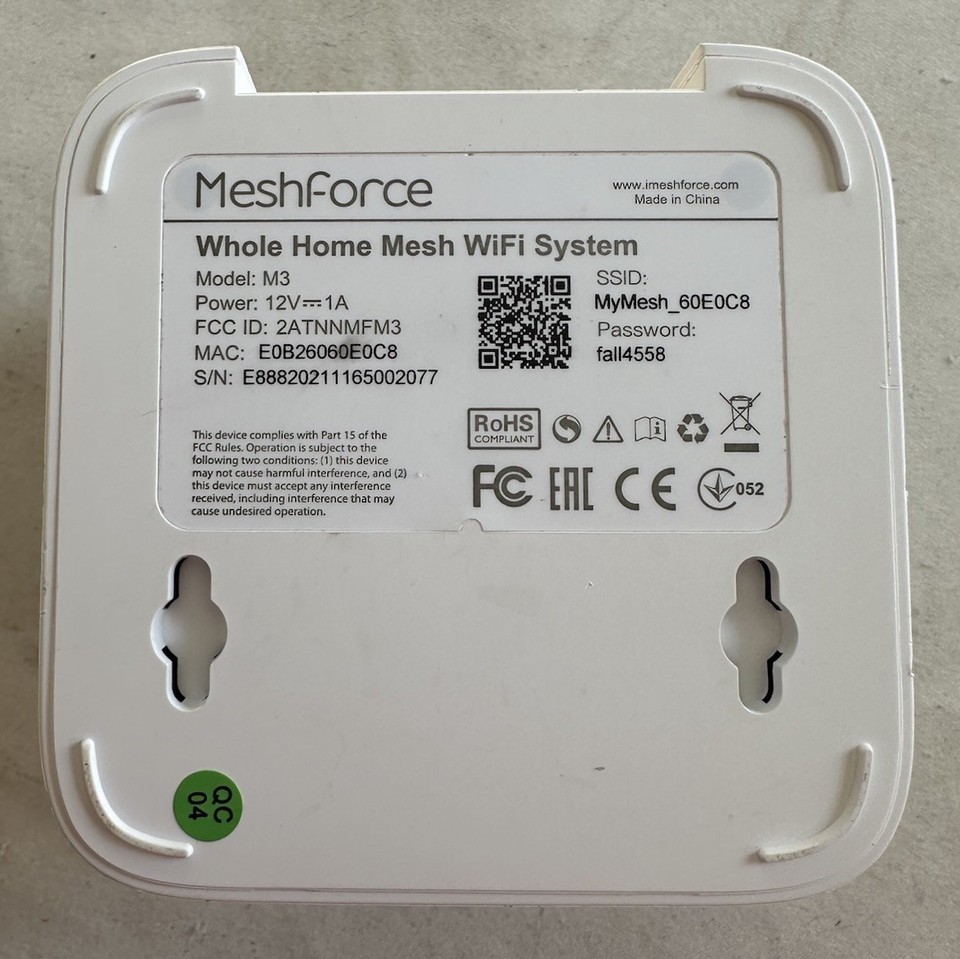 Meshforce M3 Mesh Router Single Unit | eBay