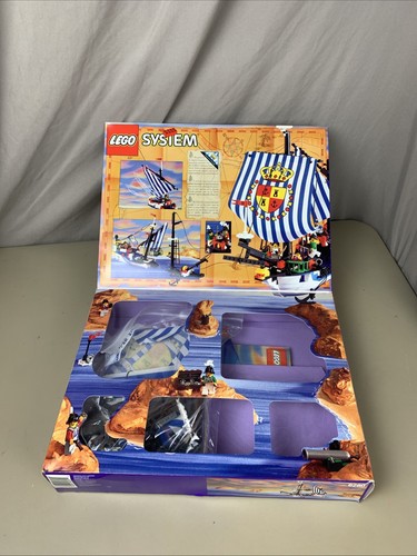 LEGO 6280 Spaniard Ship Armada Flagship ONLY BOX Pirates RARE With Some ...