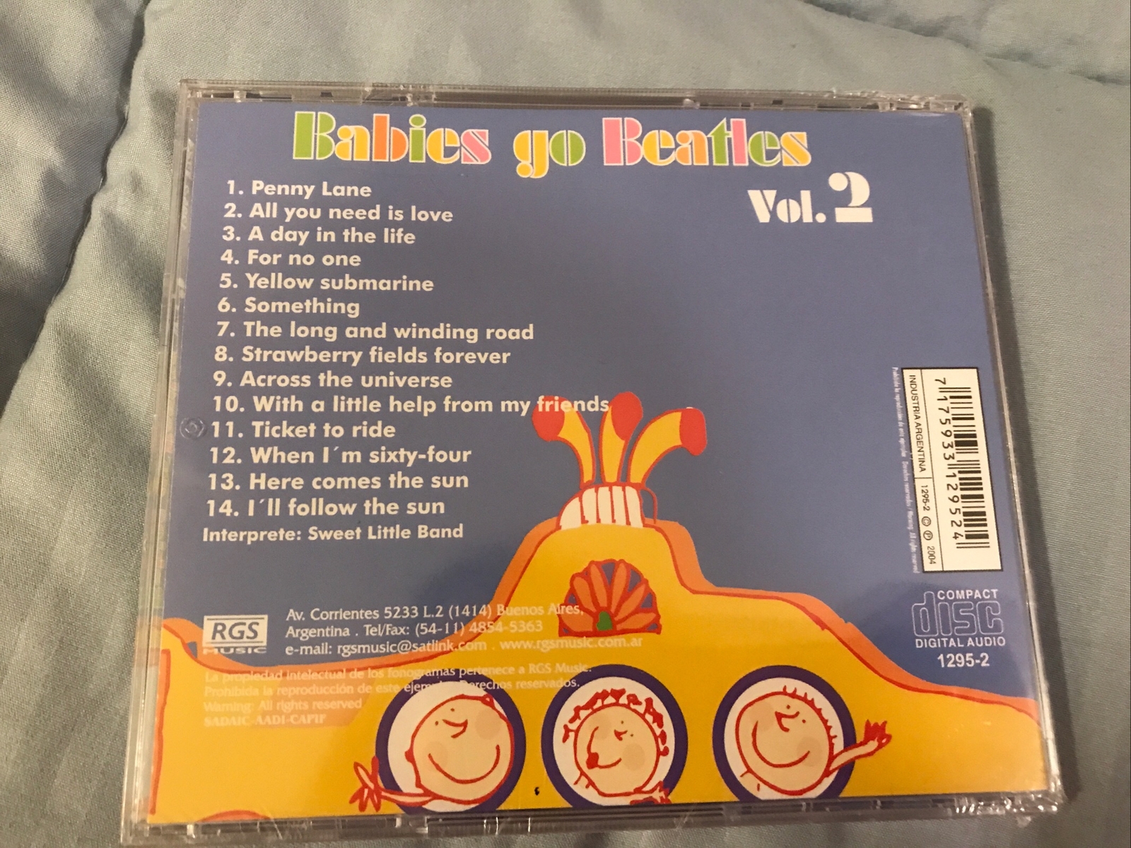 Babies Go Beatles Vol 2 CD, New And Sealed!! Rare!! | eBay
