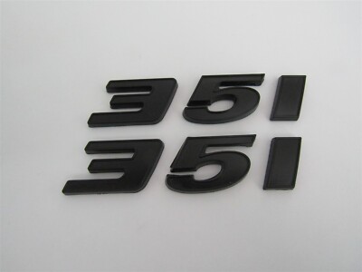 FORD 351 ENGINE ID FENDER HOOD SCOOP QUARTER PANEL TRUNK EMBLEMS ALL ...