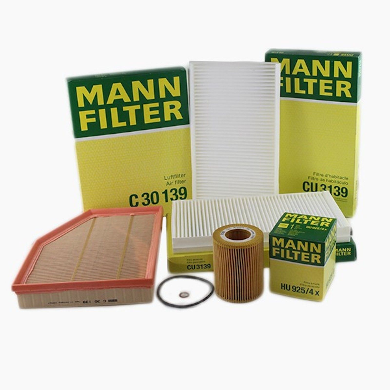 MANN-FILTER Air C30139 Oil HU925/4X Cabin CU3139 Filters RAPKIT044 | eBay Australia