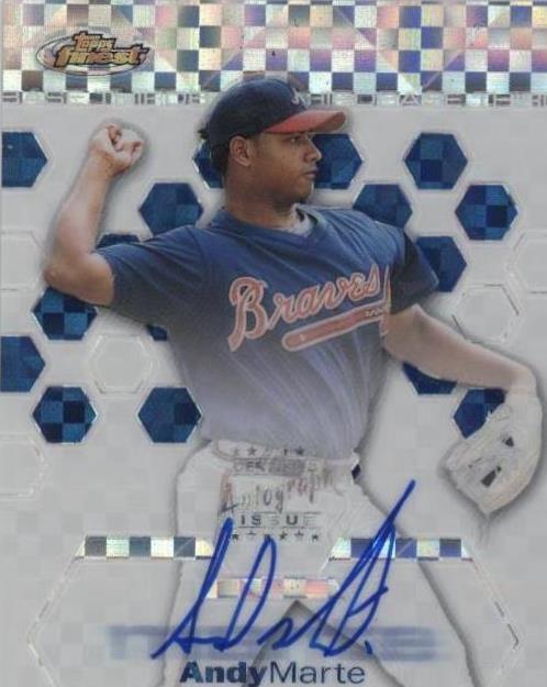 2003 Topps Finest - Andy Marte #102 X-Fractor /99 (RC) for sale online ...