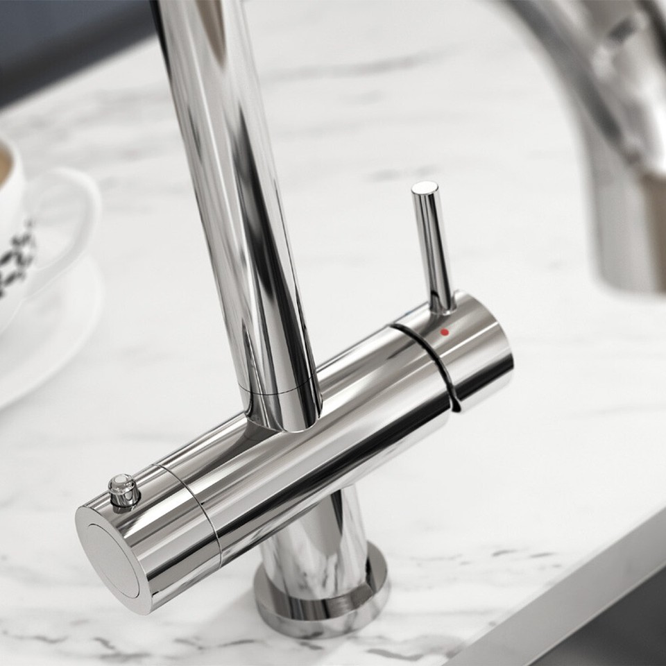 NES HOME INSTANT HOT BOILING & COLD WATER KITCHEN FILTER TAP 3 IN 1 ...