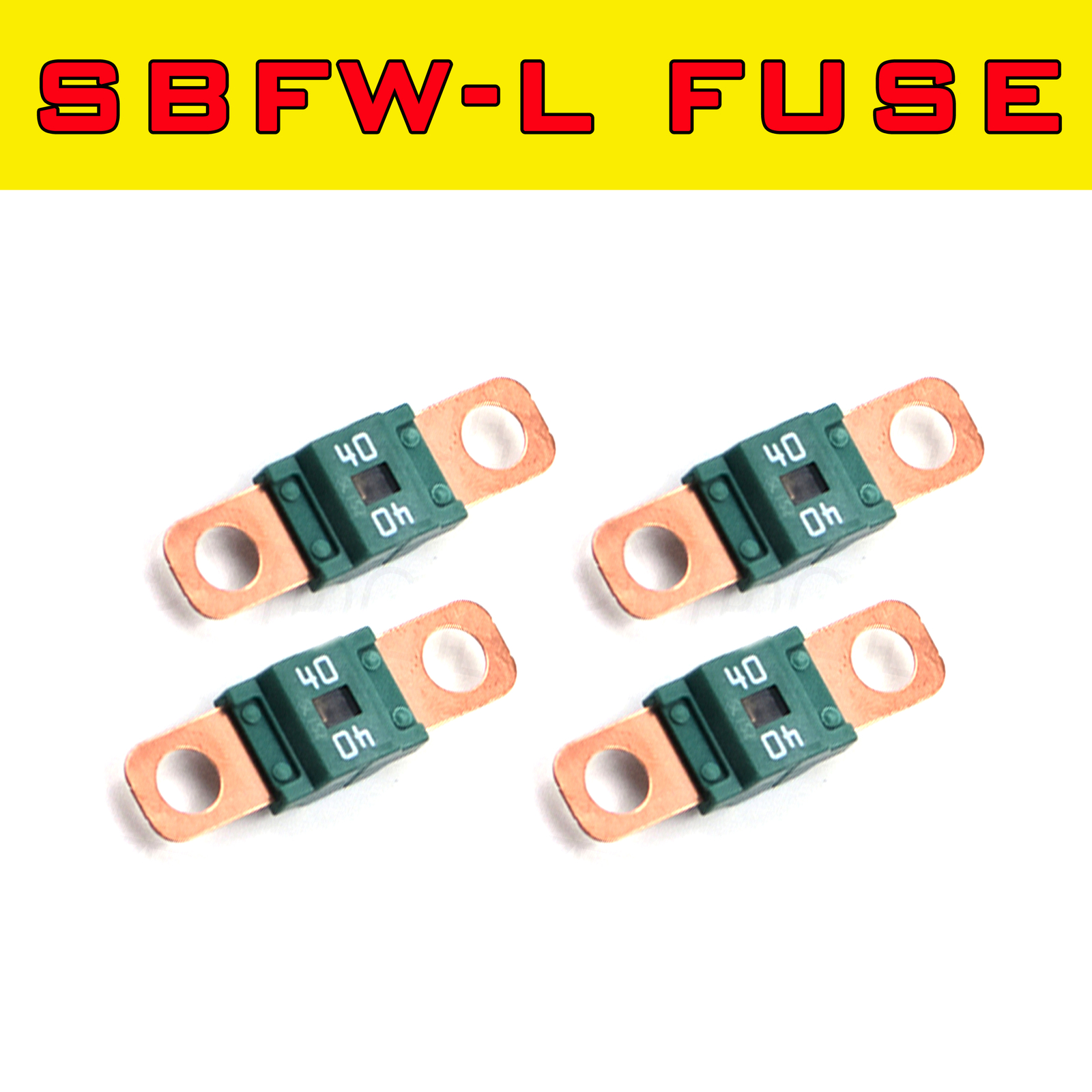 4X MIDI FUSES SBFW-L FUSES 40AMP 58VDC dual battery Solar Caravan | eBay