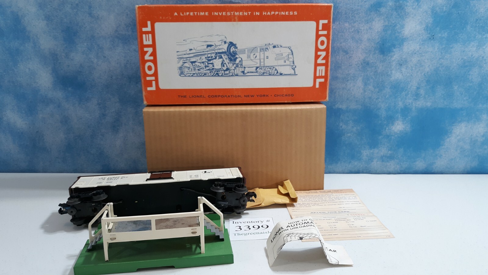 Lionel Electric Trains Operating Milk Car No. 3662 With Box | eBay